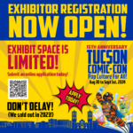 Apply for Exhibit Space - Tucson Comic-Con