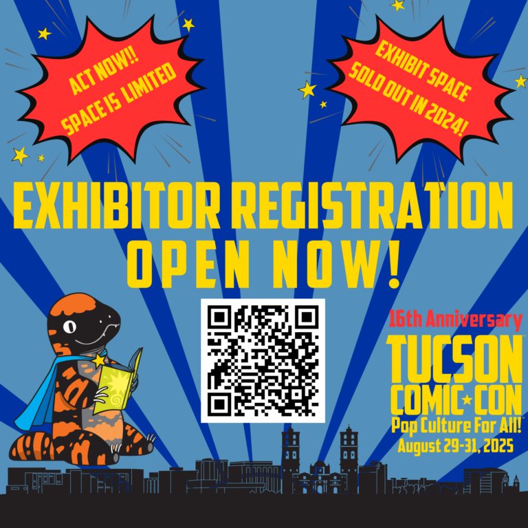 Apply for Exhibit Space - Tucson Comic-Con