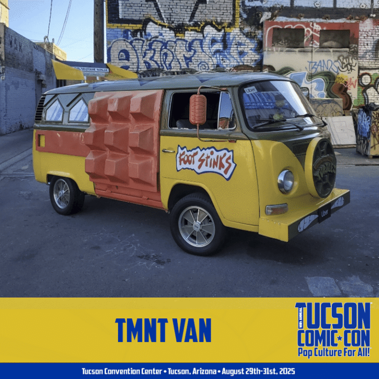 TMNT Van - Tucson Comic-Con